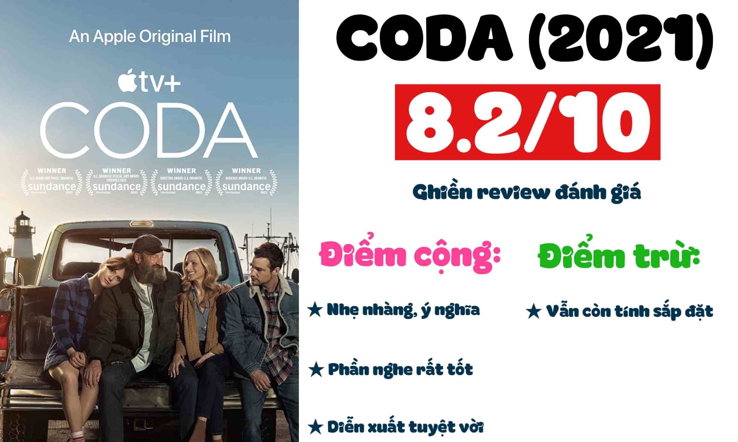 Review phim CODA (2021): Cuốn phim tưới mát tâm hồn mùa dịch